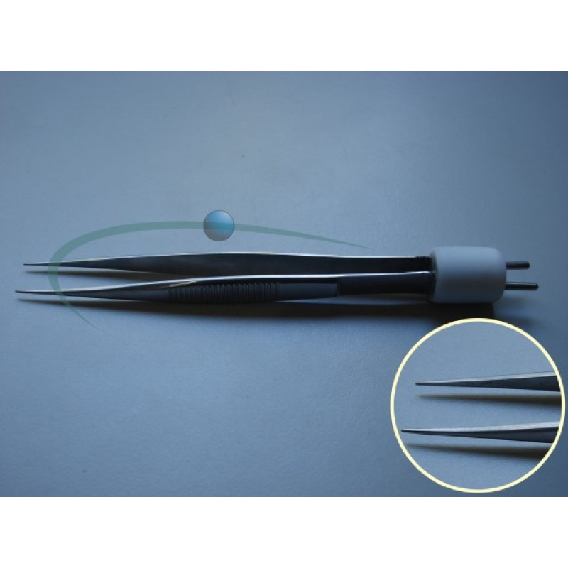 Pinça Bipolar Reta - Argos Instrumental Cirurgico Oftalmológico